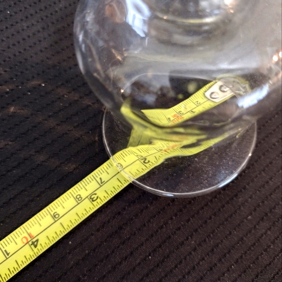 unknown | Accents | Vintage Clear Glass Candle Stick Scones | Poshmark